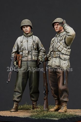 Alpine Miniatures 35186 1/35 WW2 US Infantry Set – mbgmodels.com